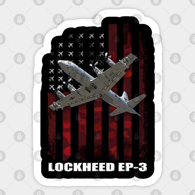 Lockheed EP-3 Orion - Lockheed Ep 3 Orion - Sticker | TeePublic